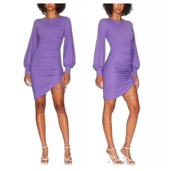 Susana Monaco | Dresses | Nwt Susana Monaco Revolve Gathered Sleeve ...